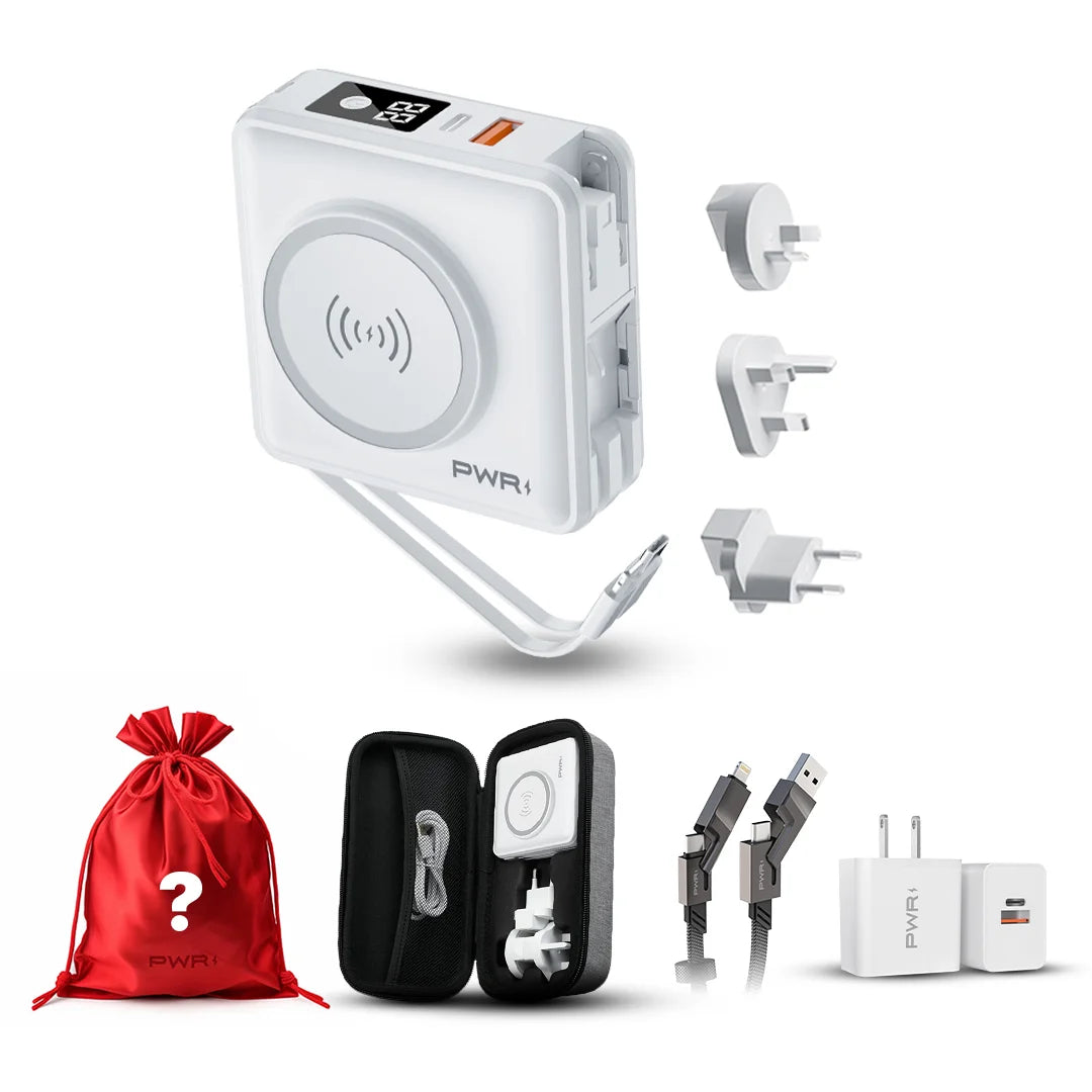Travel Pro - 5 in 1 Power Bank – PWR Mobile